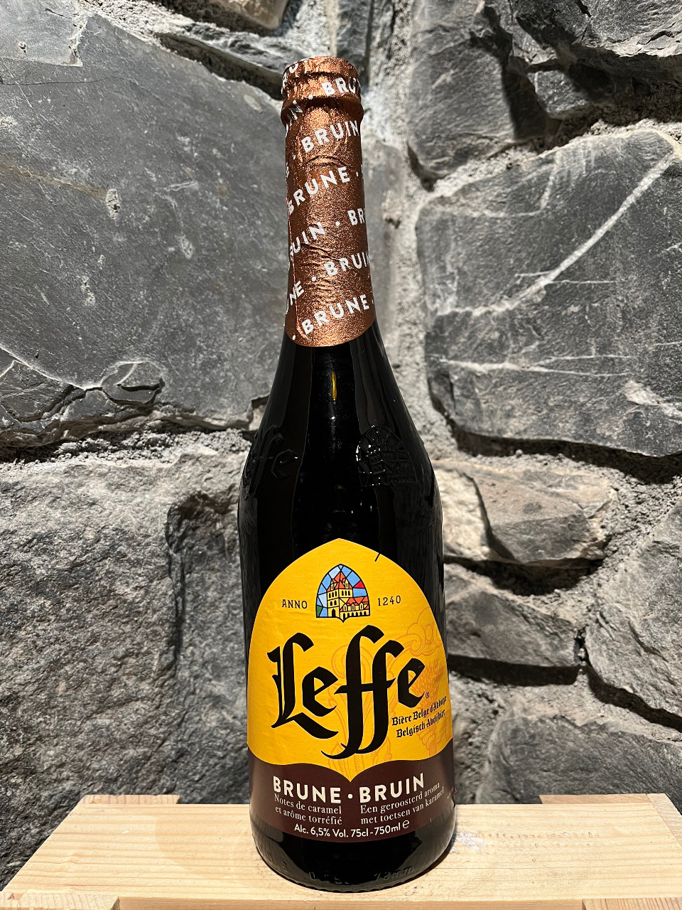 Leffe Triple Brune 75cl, brown abbey beer