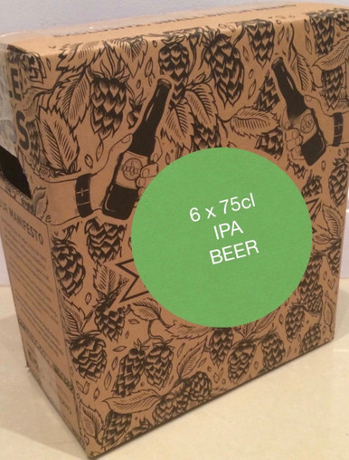 IPA box of 6 x 75 cl with 6 IPA beers