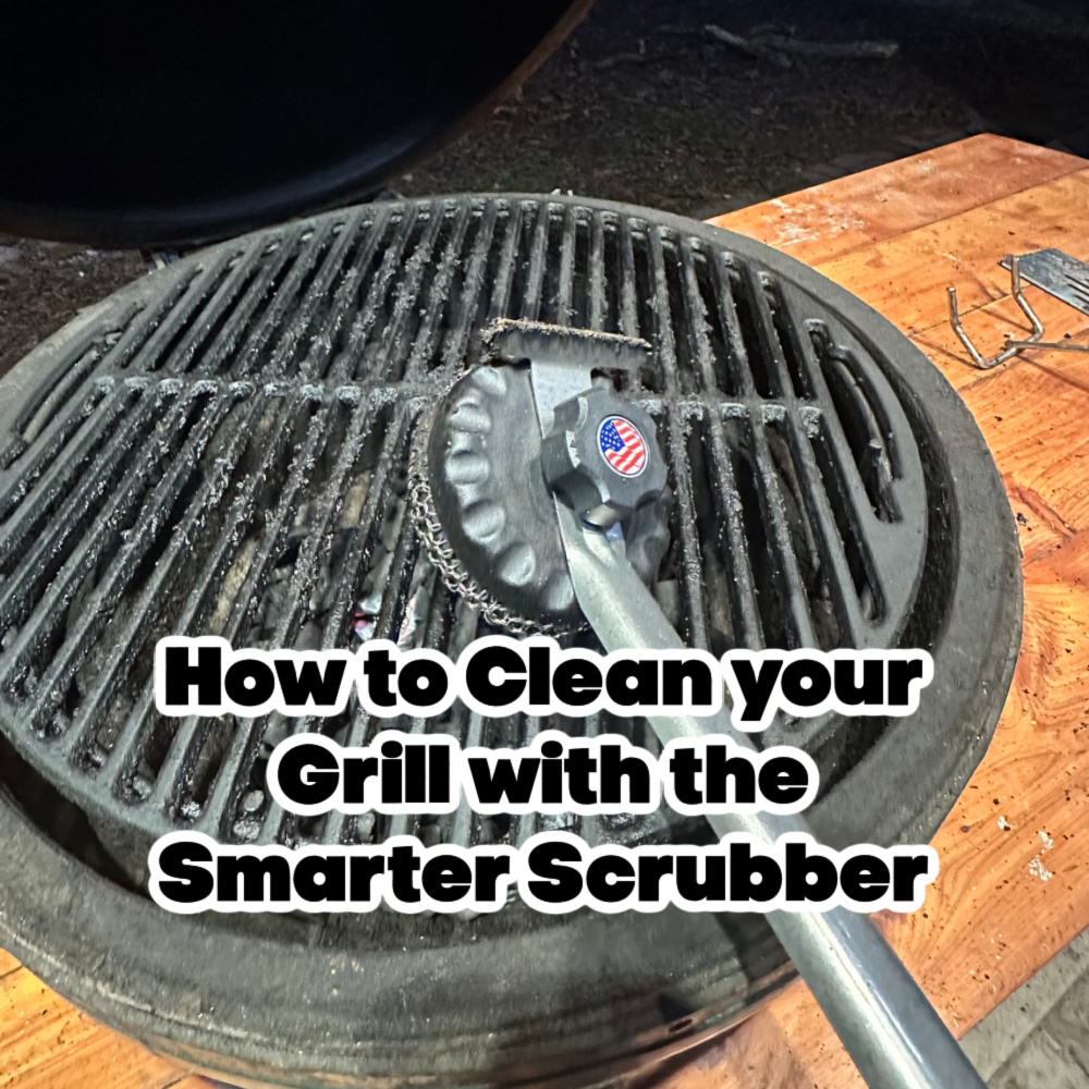 How to clean your grill with the Smarter Scrubber - 3 Helpful Tricks to ...