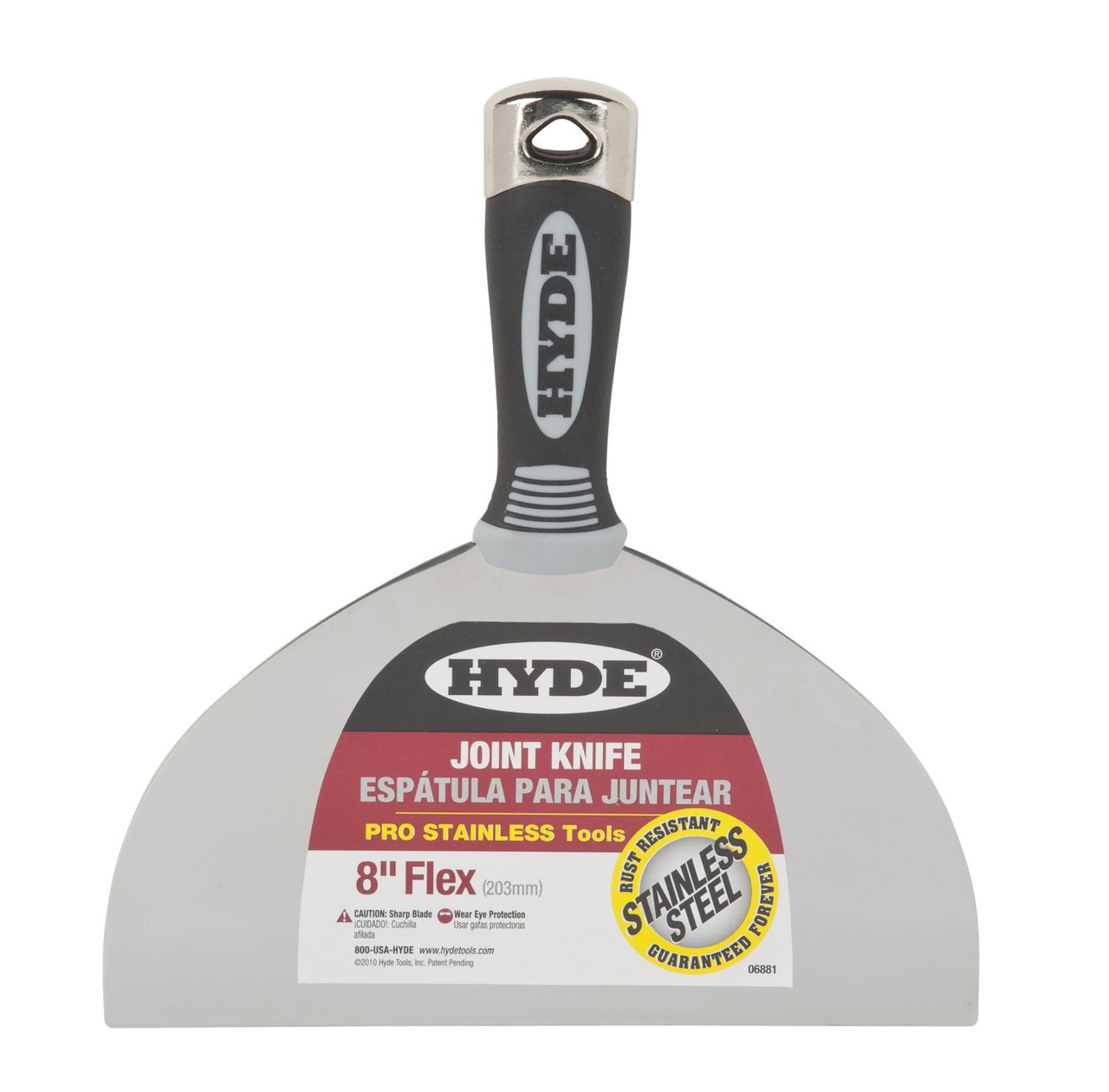 8 in. Flexible PRO Stainless Joint Knife with Hammerhead - ToolPro