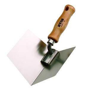 4 in. Inside Corner Tool with Wood Handle - ToolPro