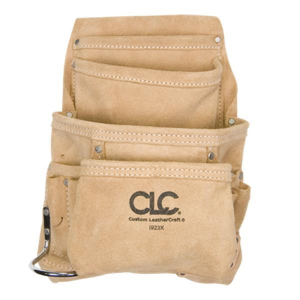 10 Pocket Suede Carpenter's Nail & Tool Bag - ToolPro