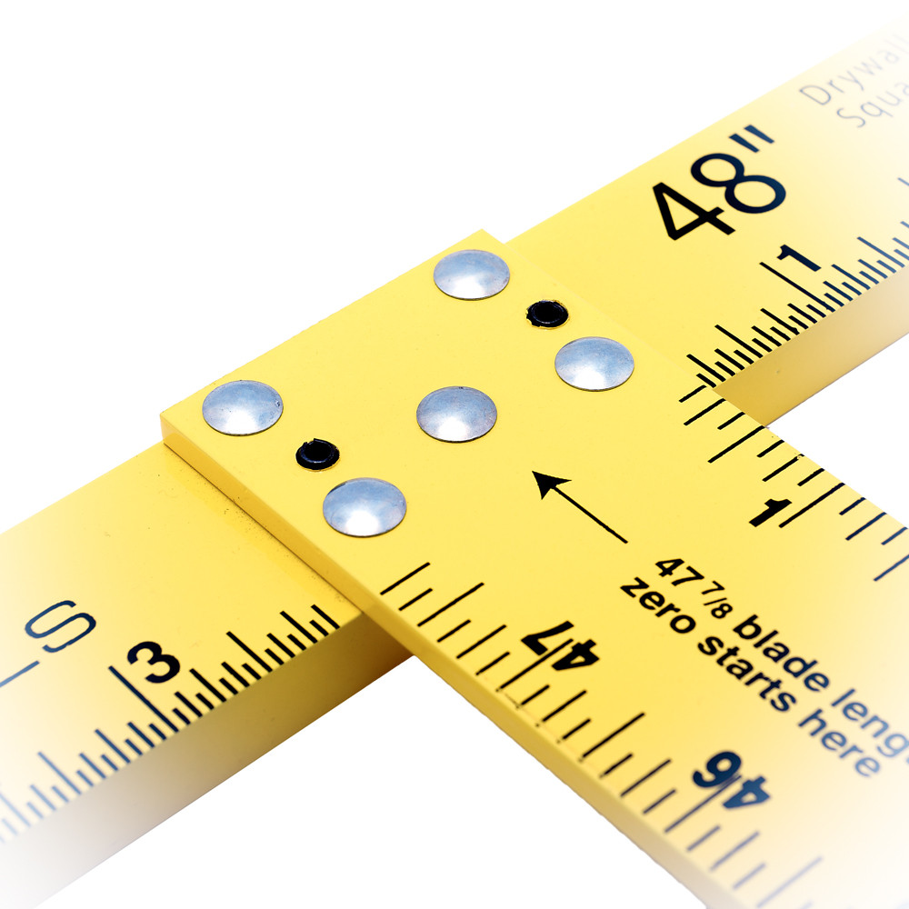 48 in. Drywall T-Square - Box of 2 - ToolPro