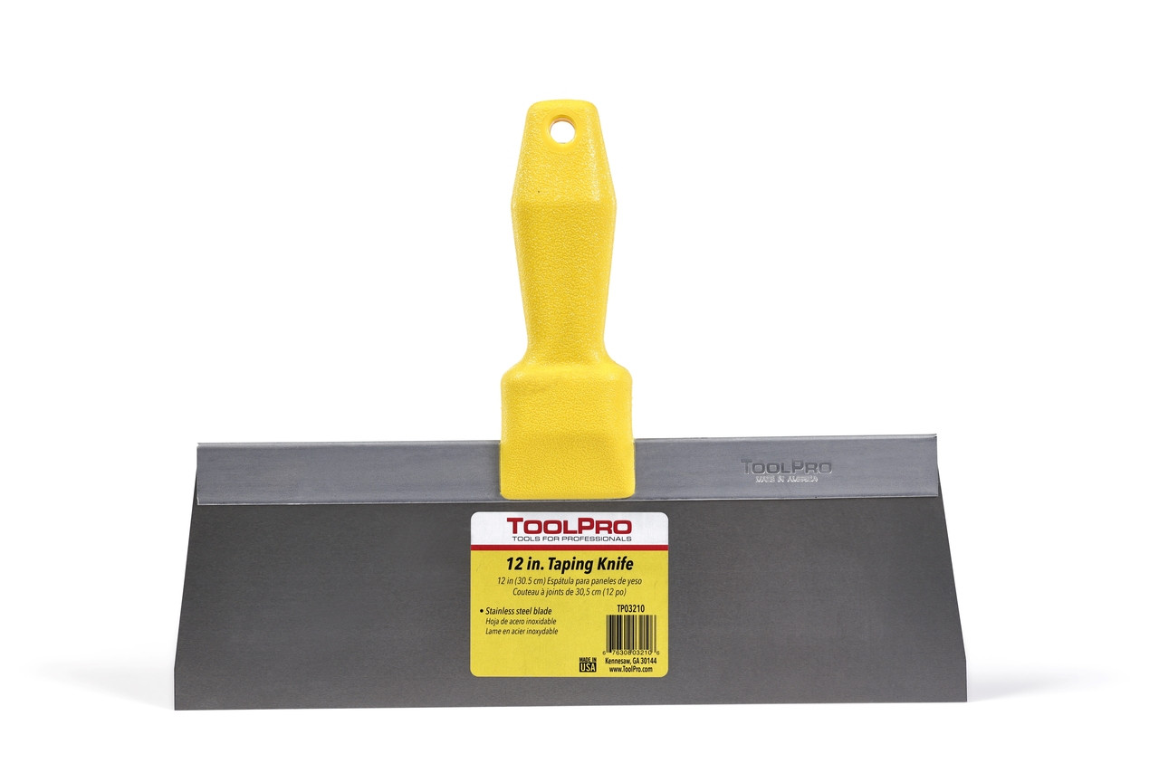 12 in. Taping Knife Stainless Steel - ToolPro