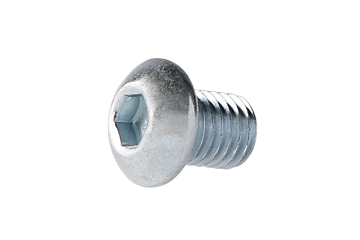 1/4-28 x 3.8 in. Replacement Button Head Hex Screw for Lag Poles - ToolPro
