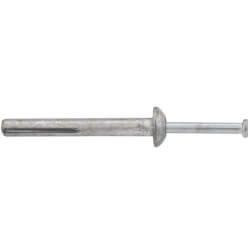 Zamac Nail-in Anchor, .25 x 2", 100pc - ToolPro