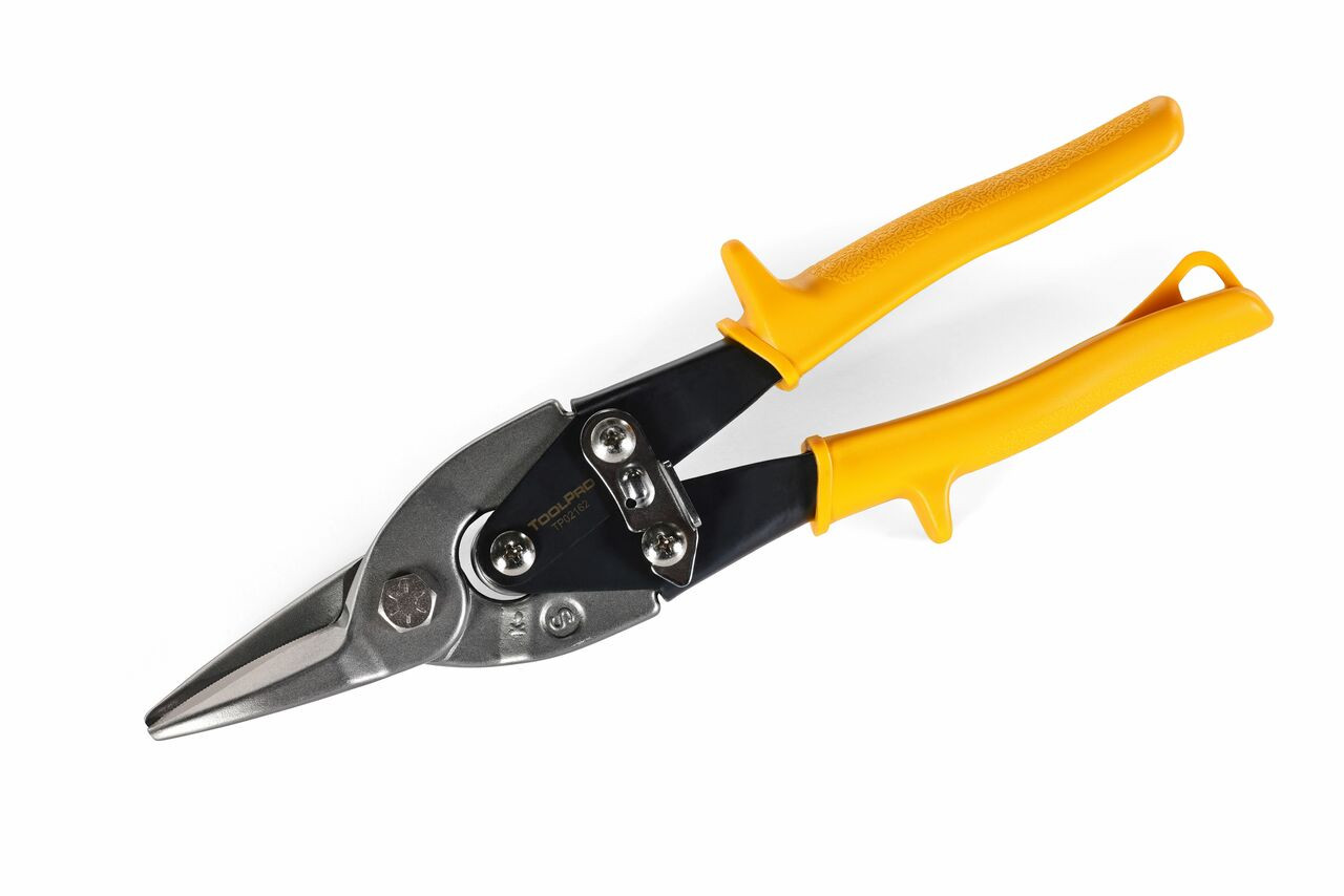 Aviation Snips Straight Cut - Yellow Grips - ToolPro