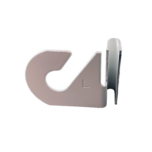 Barnacle Display Hanger - White Metal for 1 in. Ceiling Grid - 12 Pack ...