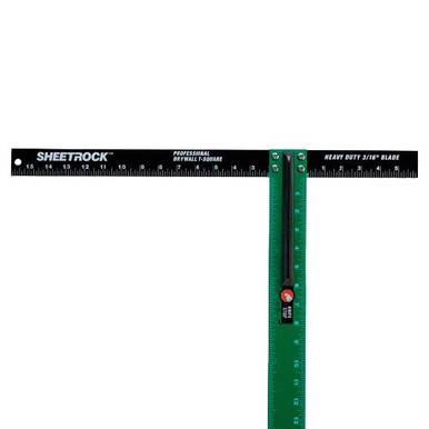 48 in. T Square with 1 2 in. Finger Guard Box of 4 ToolPro