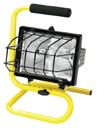 Quartz Halogen Worklight, 500 watts, portable - ToolPro