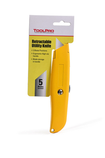 Retractable Utility Knife - ToolPro