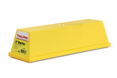 12 in. Mud Pan Textured Plastic - ToolPro