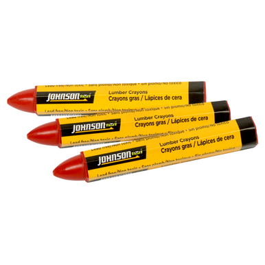 Red Lumber Crayon (3 Pack) - ToolPro