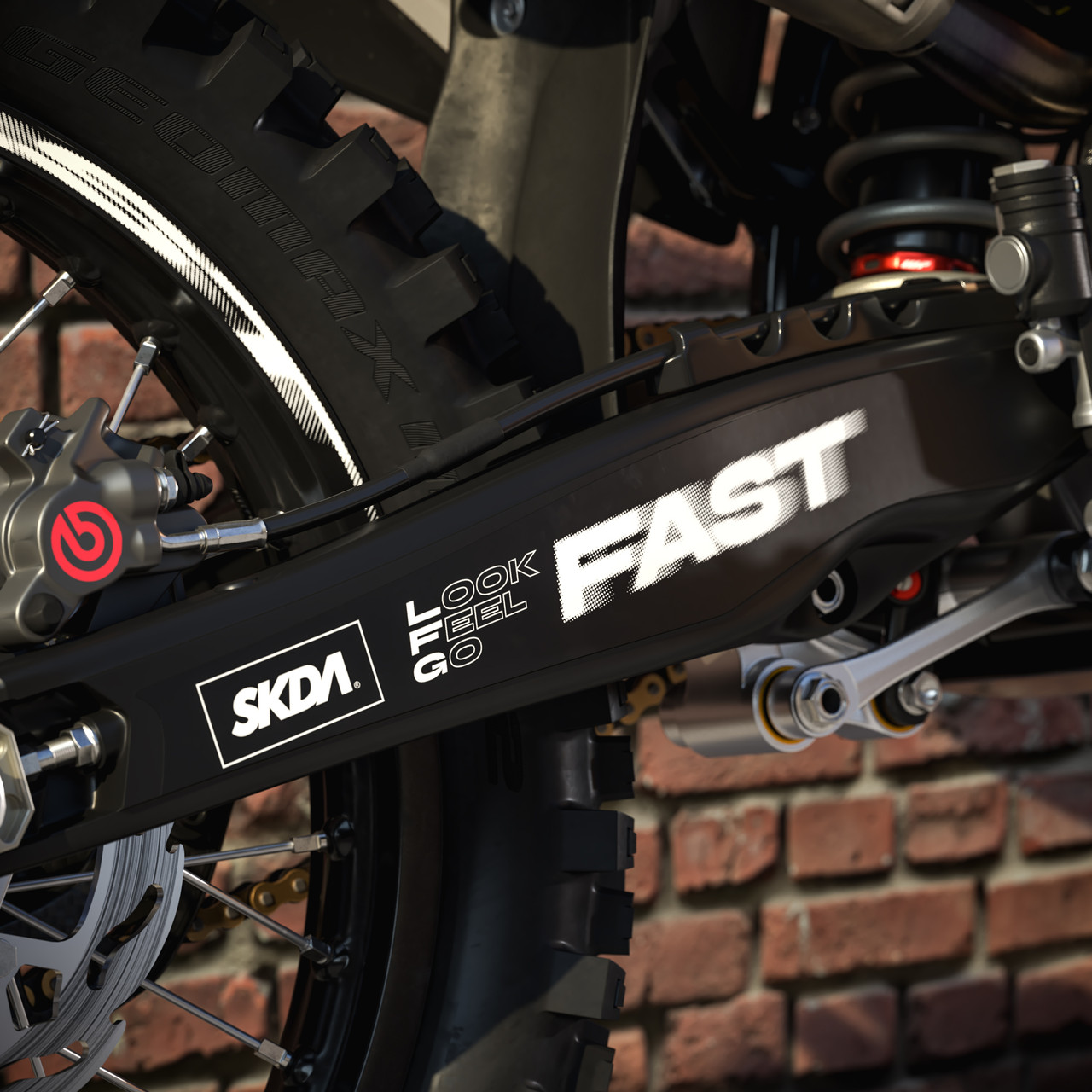 HALFTONE Full Graphics Kit (All Bikes) - SKDA - AU Store