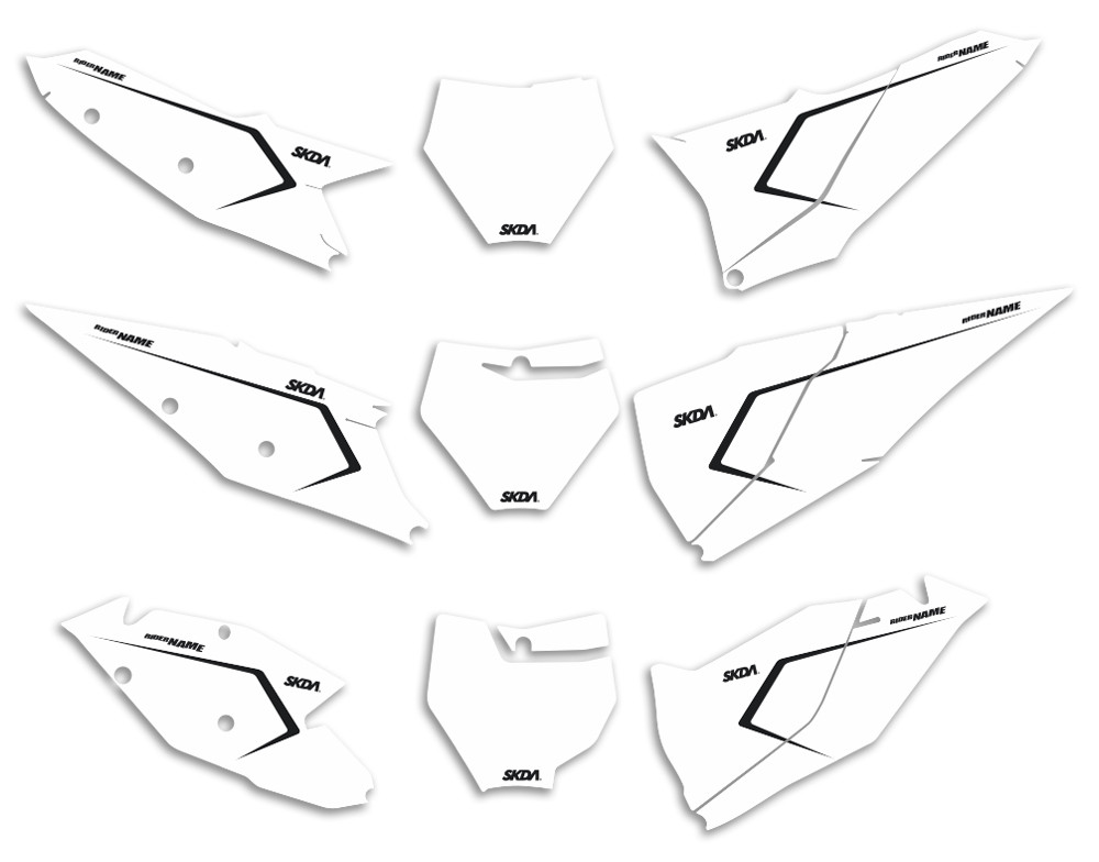 S1 KTM Number Plates - SKDA - AU Store