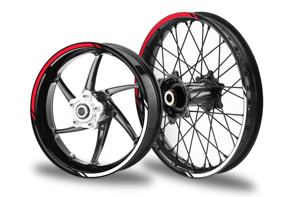 BLEND Red - Rim Decals - SKDA - AU Store