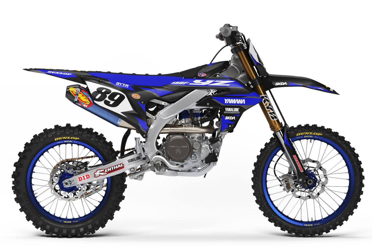BURST Black YZF/WRF Full Graphics Kit - SKDA - AU Store