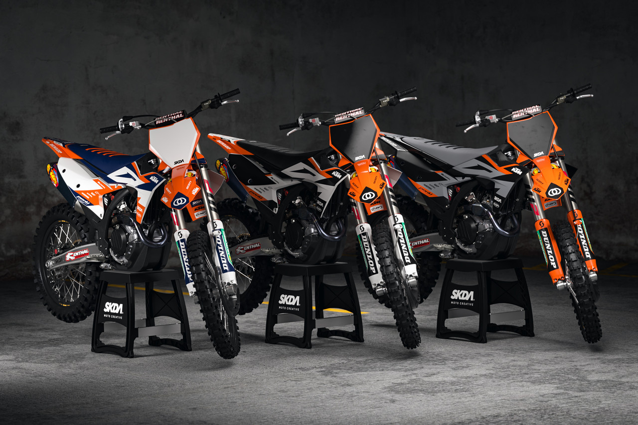 EXPLODE Grey/Blk KTM Full Graphics Kit - SKDA - AU Store