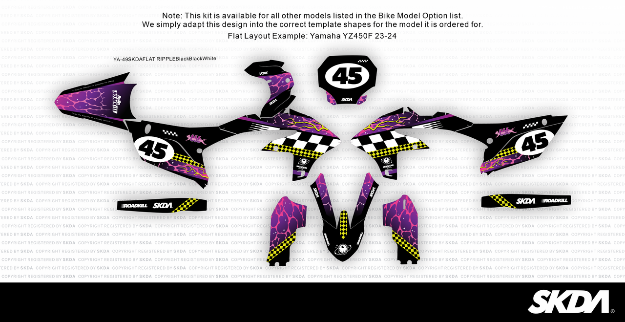 ROADKILL V2 Full Graphics Kit (All Bikes) - SKDA - AU Store