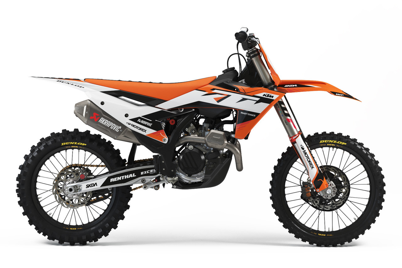 RIFT Wht/Blk KTM Full Graphics Kit - SKDA - AU Store