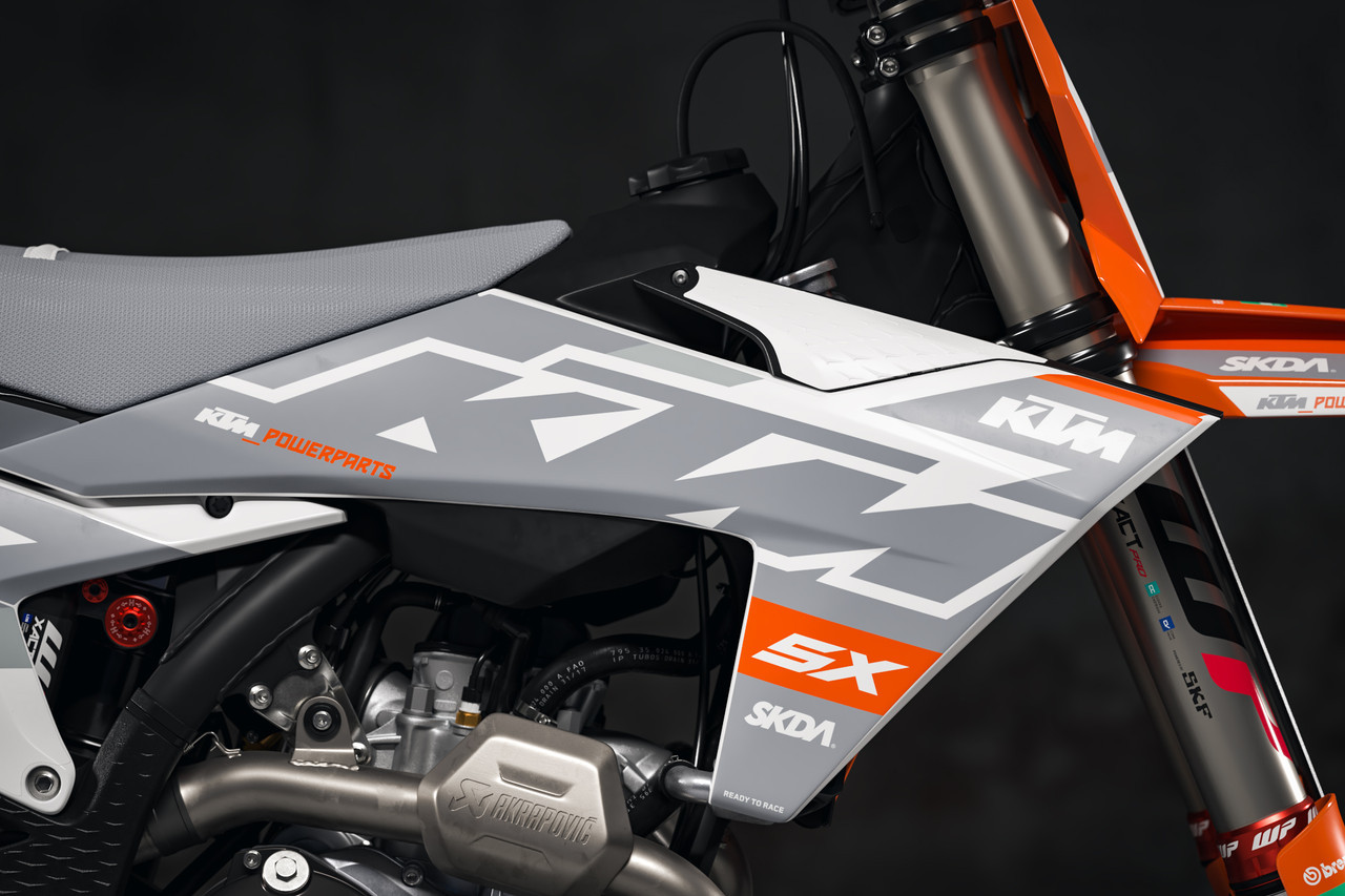 SHADED Grey/Wht KTM Full Graphics Kit - SKDA - AU Store