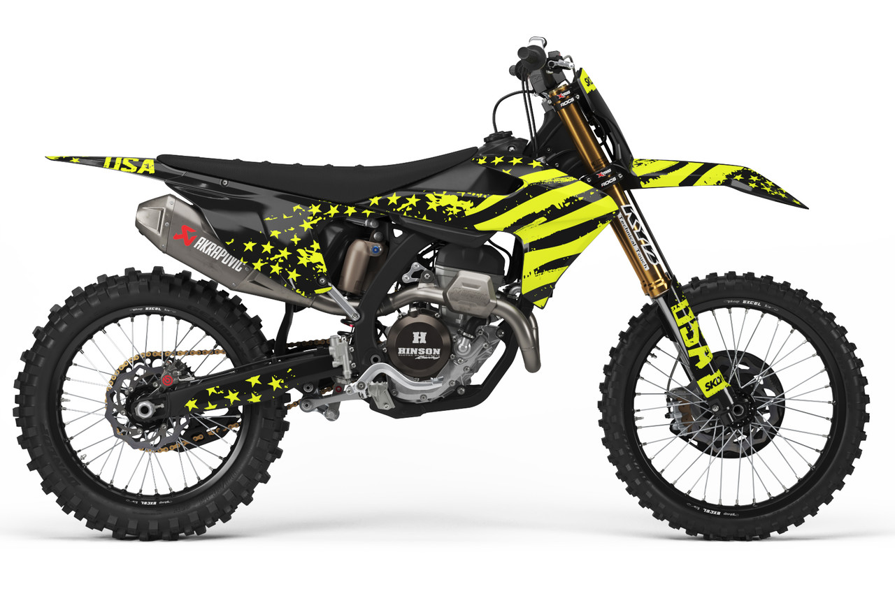 GRIT NEON Triumph TF Full Graphics Kit - SKDA - AU Store