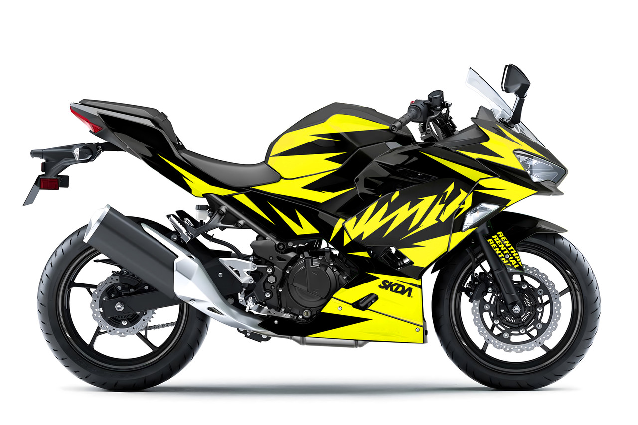 Kawasaki Ninja Full Graphics Kit - by SKDA Moto Creative.