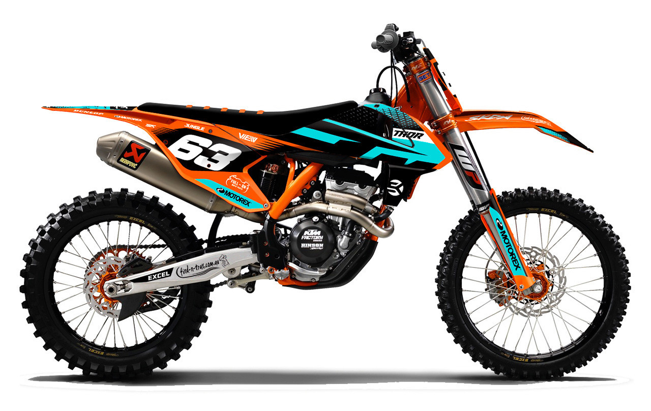 JUNGLE KTM Full Graphics Kit - SKDA - AU Store