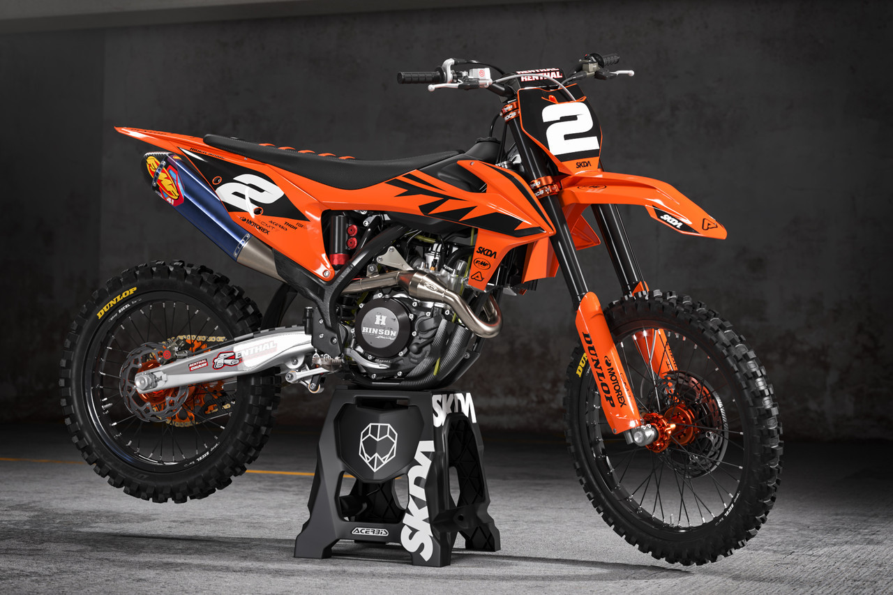 ORIGIN Orange KTM Full Graphics Kit - SKDA - AU Store