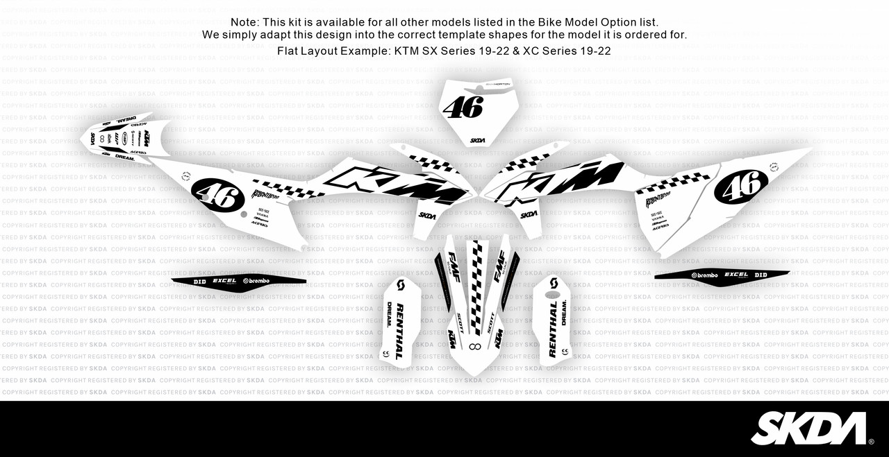 YIN KTM Full Graphics Kit - SKDA - AU Store