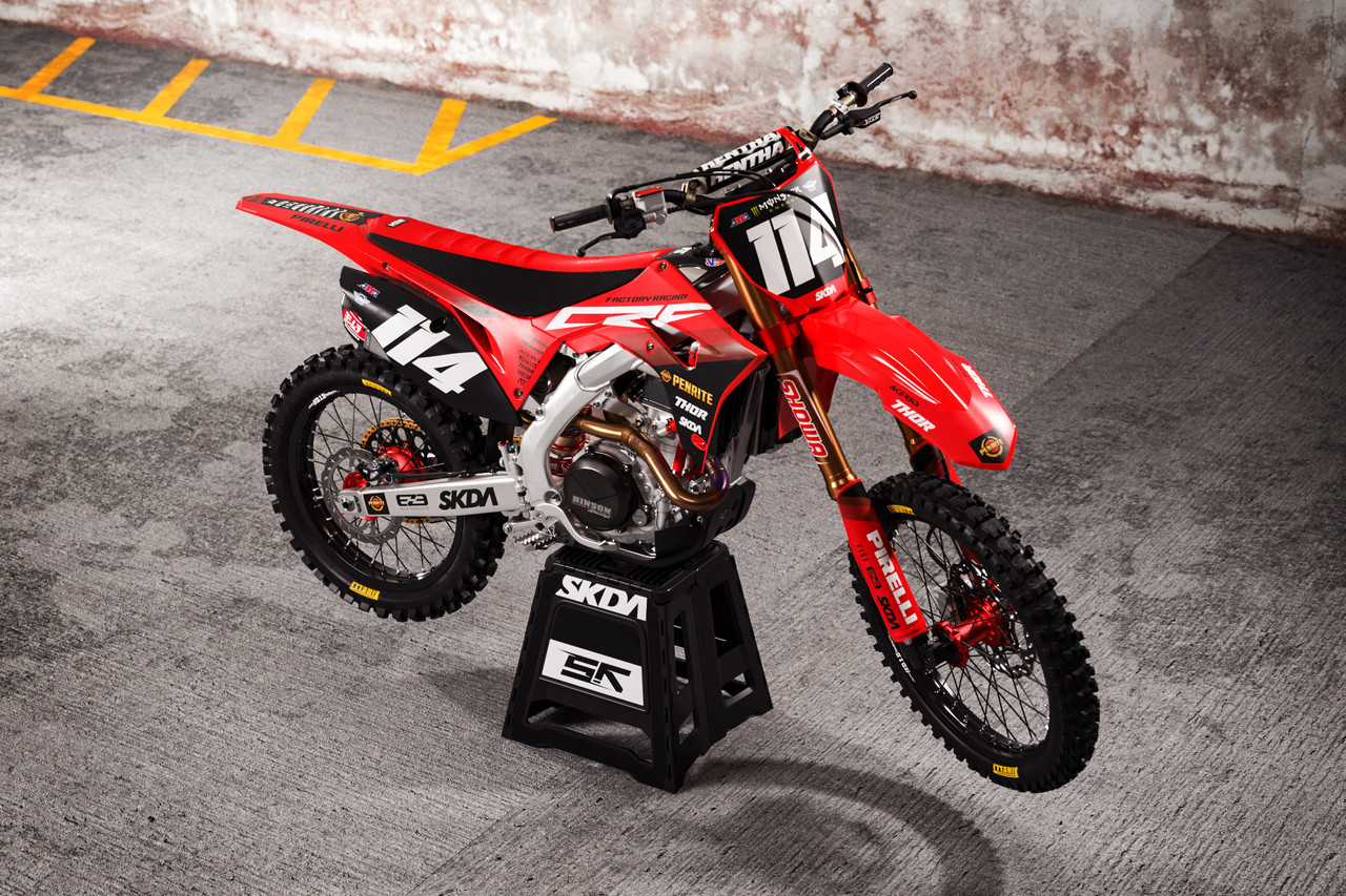 SCHMIDT Red CR/CRF Full Graphics Kit - SKDA - AU Store