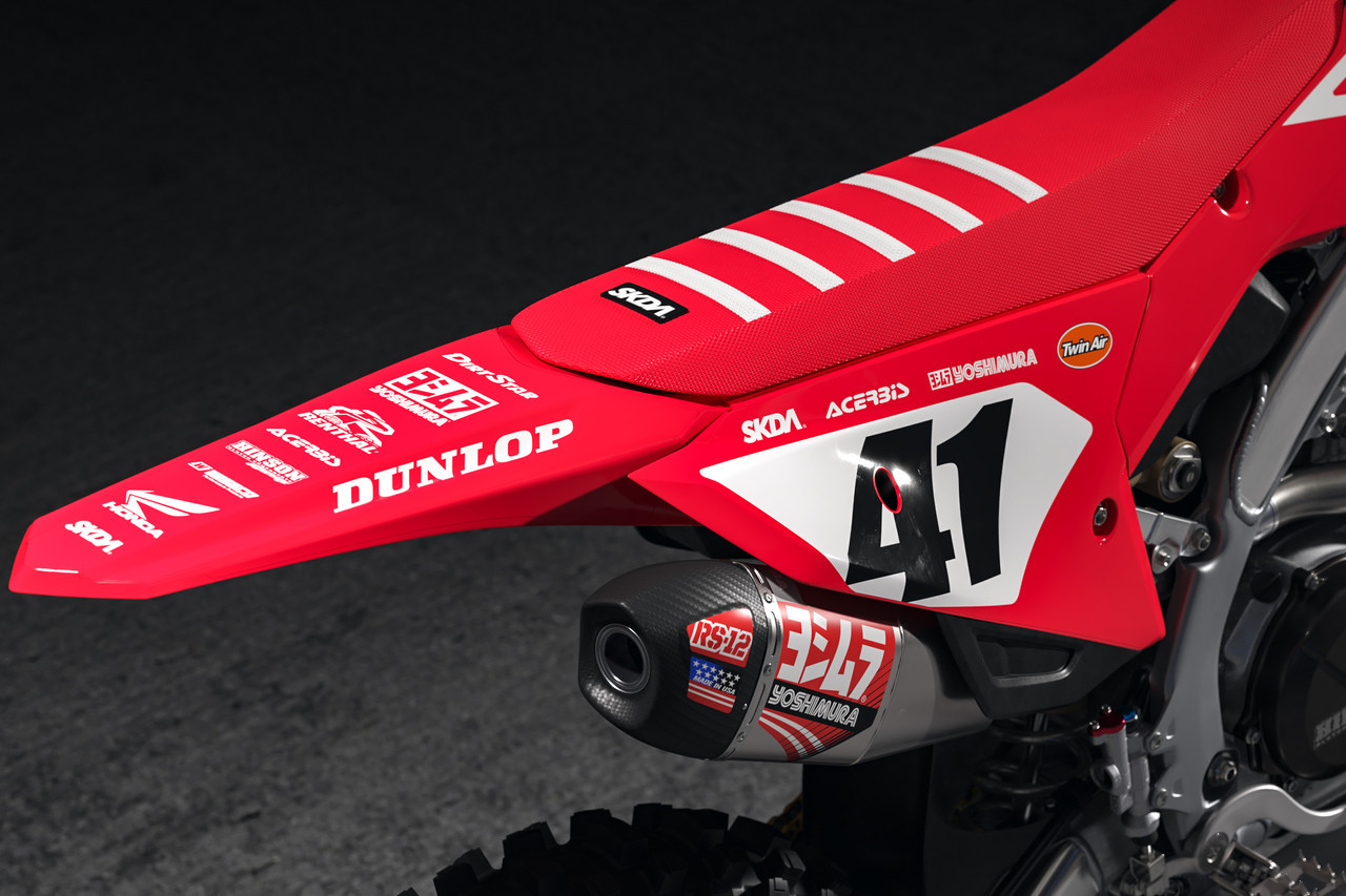 AERO Red/Wht CR/CRF Full Graphics Kit - SKDA - AU Store