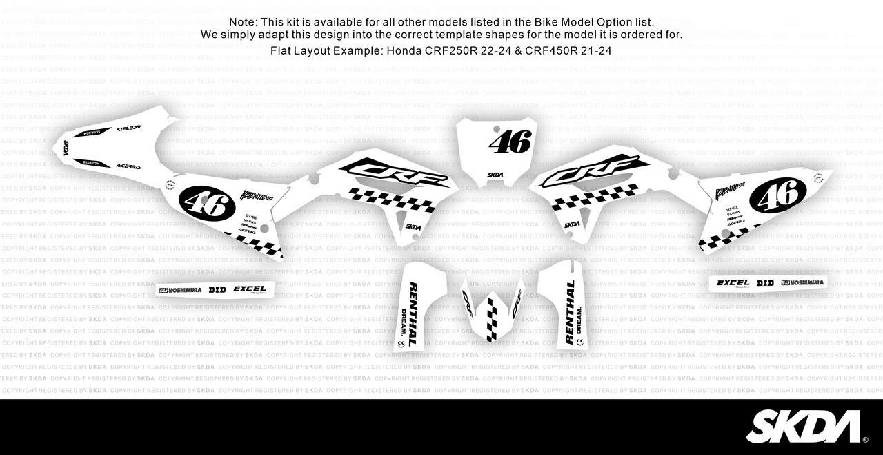 YIN CR/CRF Full Graphics Kit - SKDA - AU Store