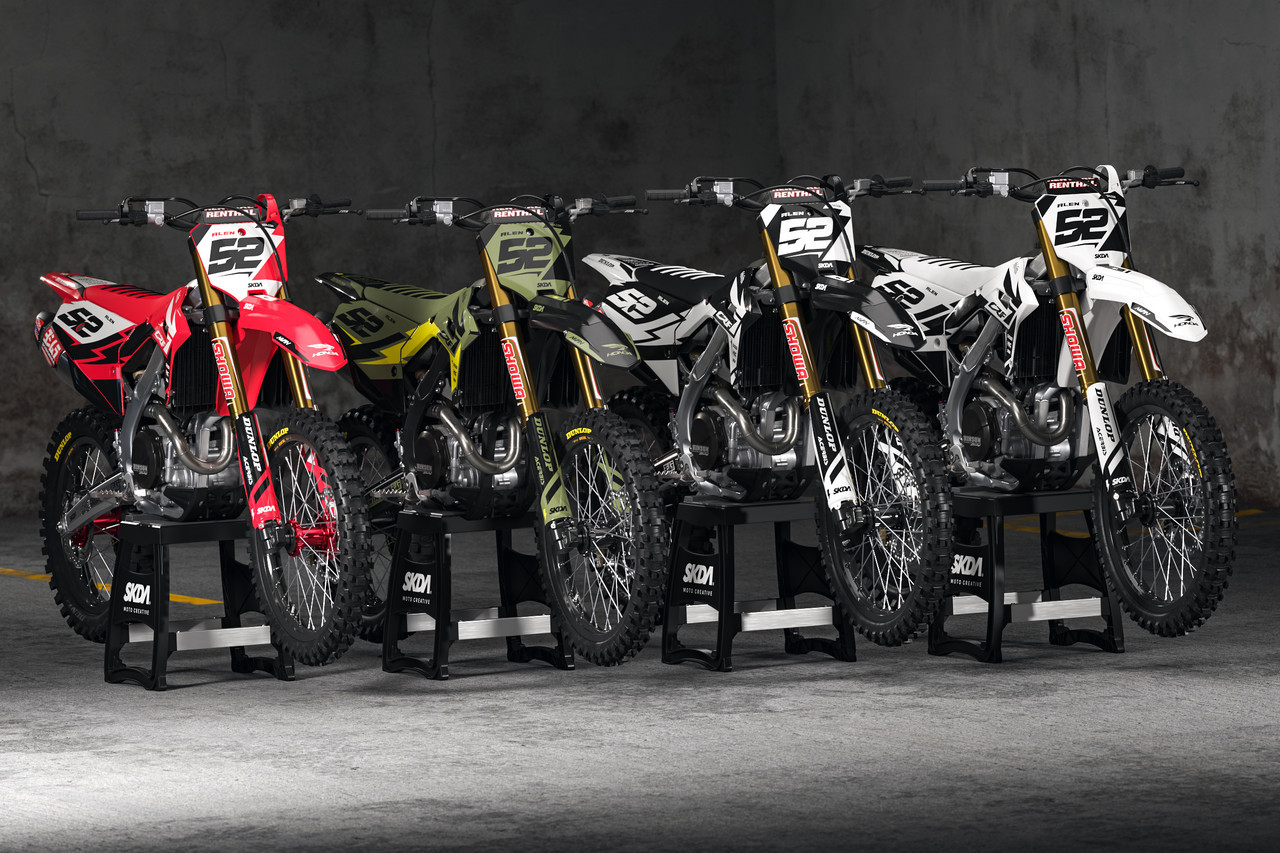 ALIEN White CR/CRF Full Graphics Kit - SKDA - AU Store