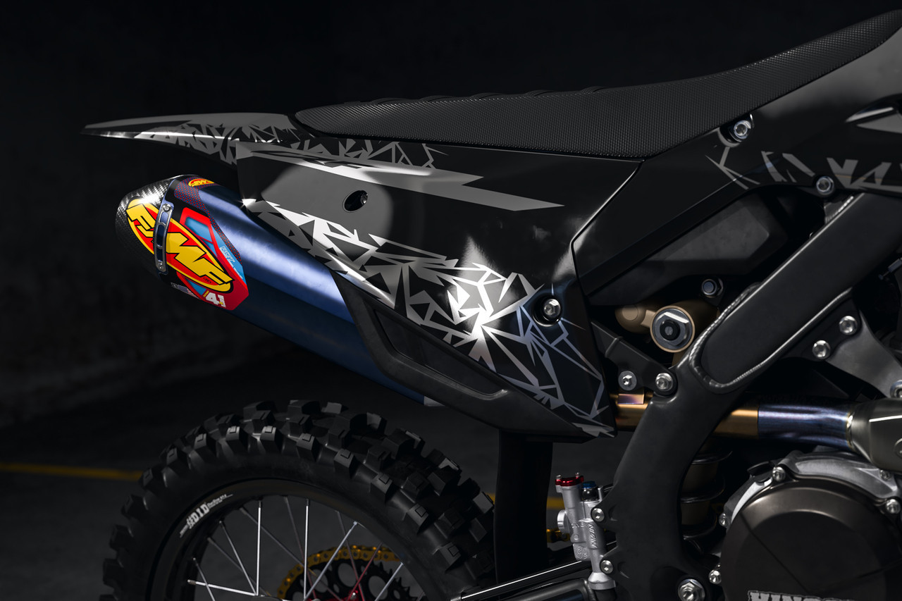SMASH CHROME Grey CR/CRF Full Graphics Kit - SKDA - AU Store