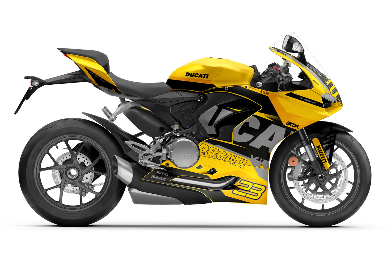 Ducati Panigale Graphics Kit - by SKDA