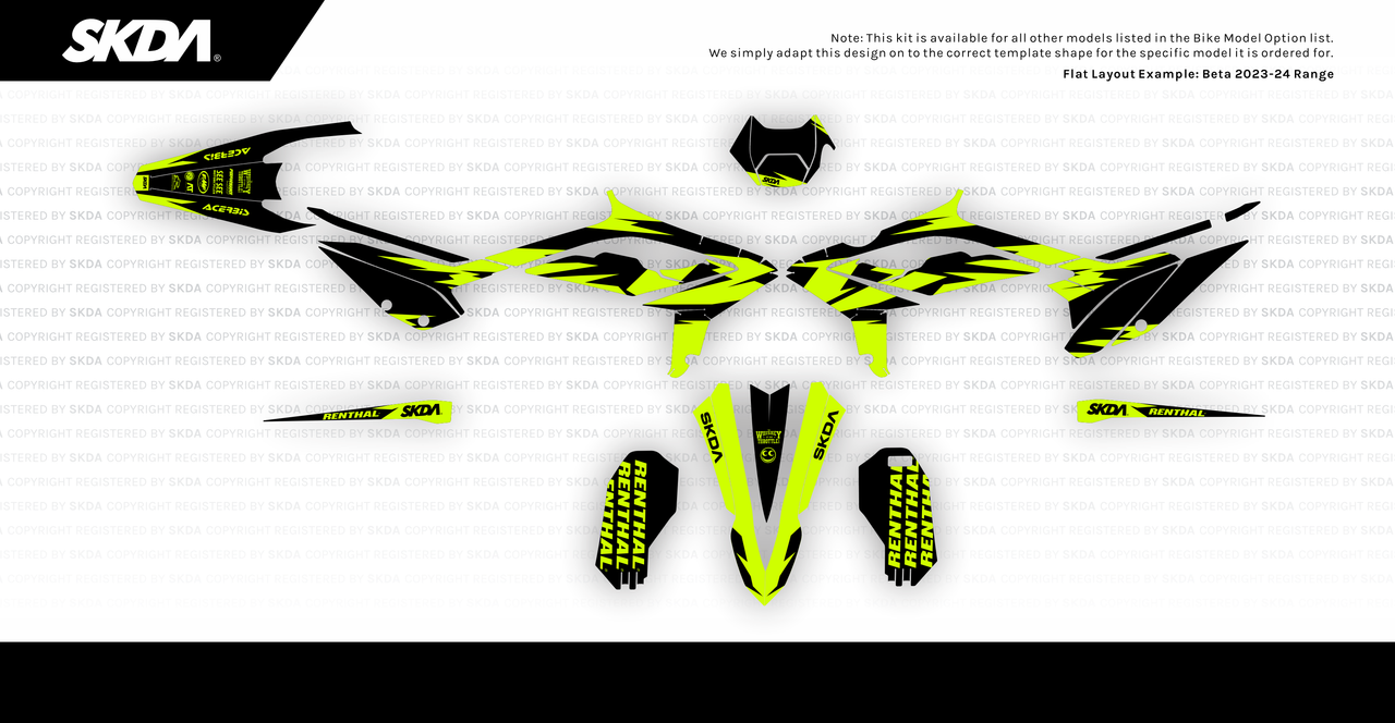 BITE NEON Beta Full Graphics Kit - SKDA - AU Store