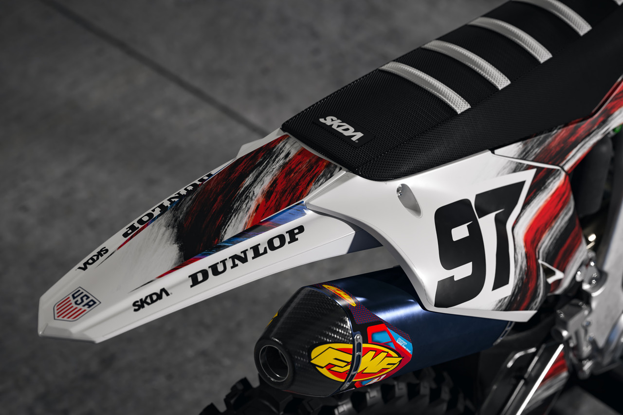 Kawasaki KX/KXF Graphics Kit - by SK Designs Australia