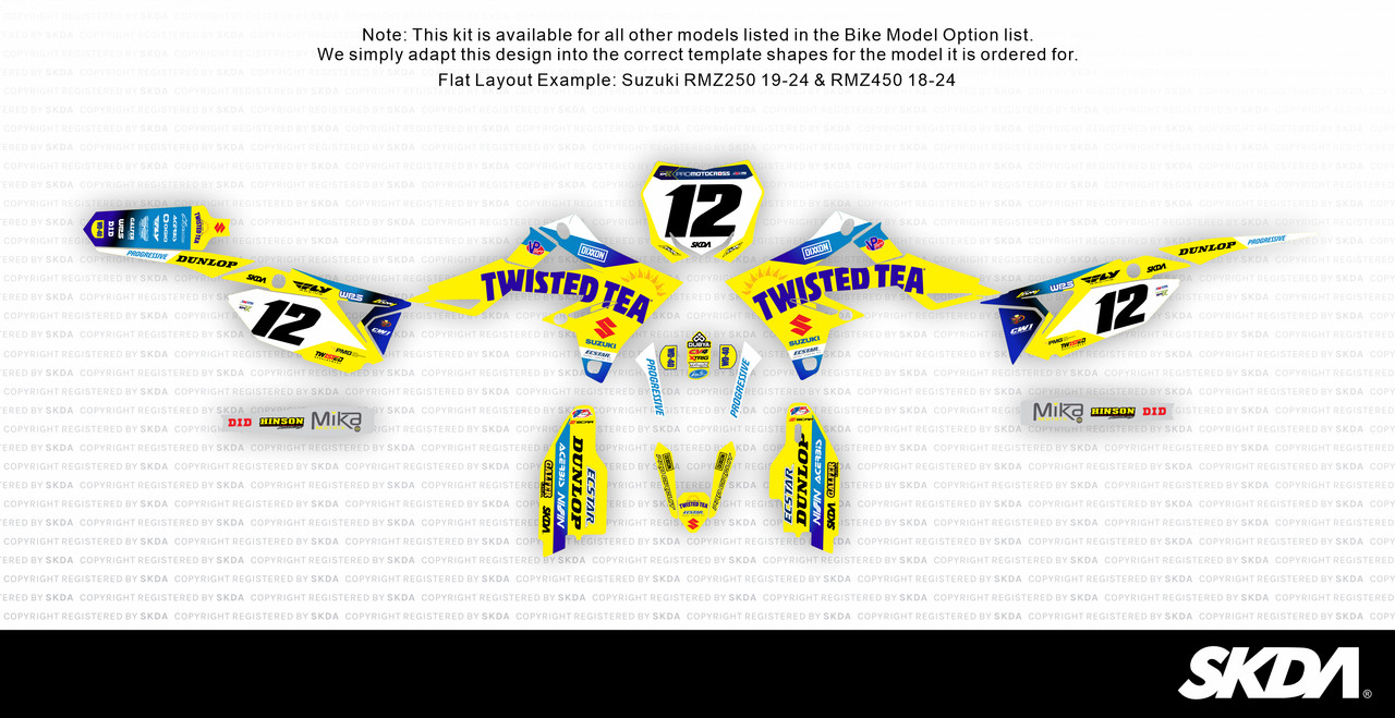 Suzuki Full Graphics Kits - SKDA