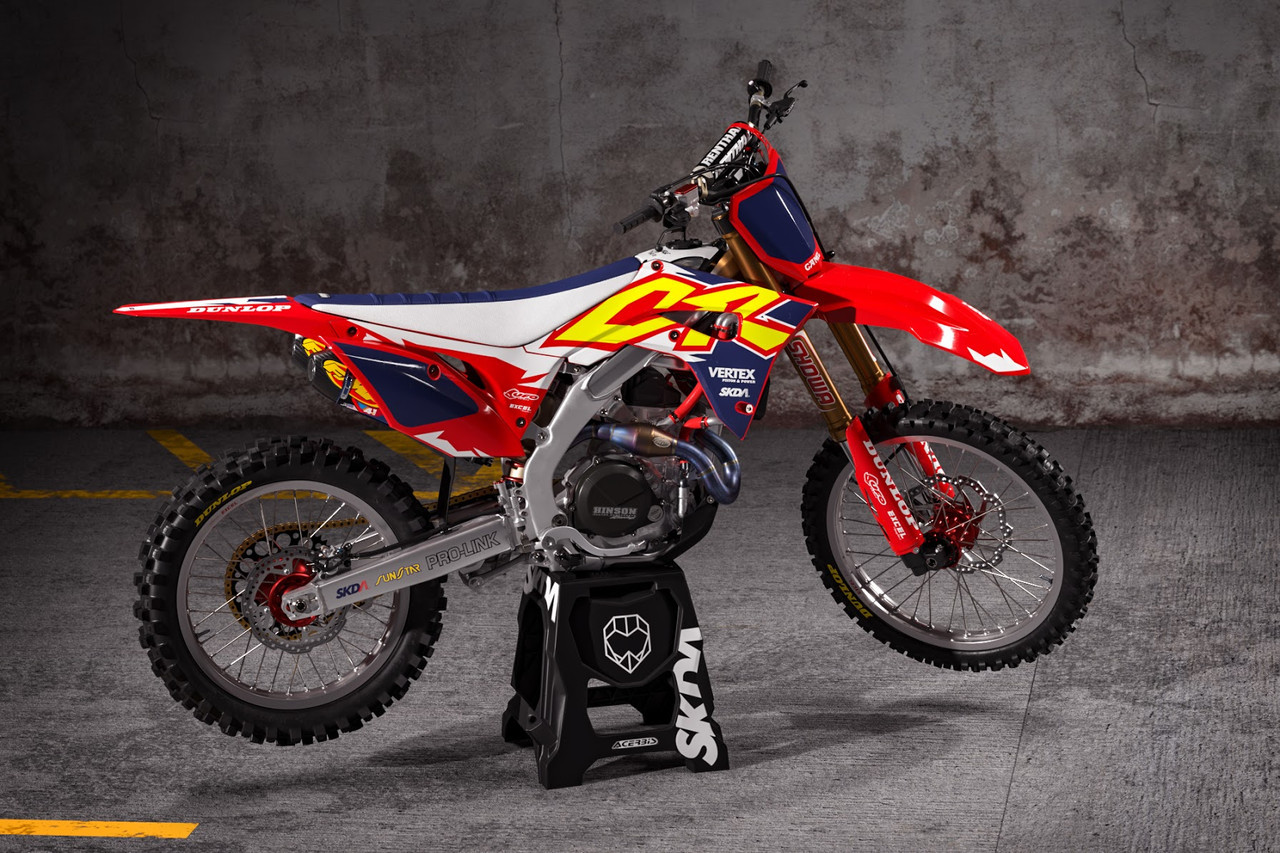 Honda Mini Bike Full Graphics Kit - by SKDA Moto Creative.