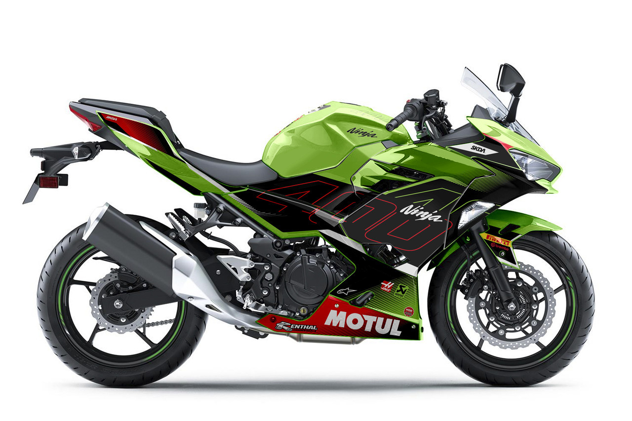 Kawasaki Ninja Graphics Kit - by SKDA