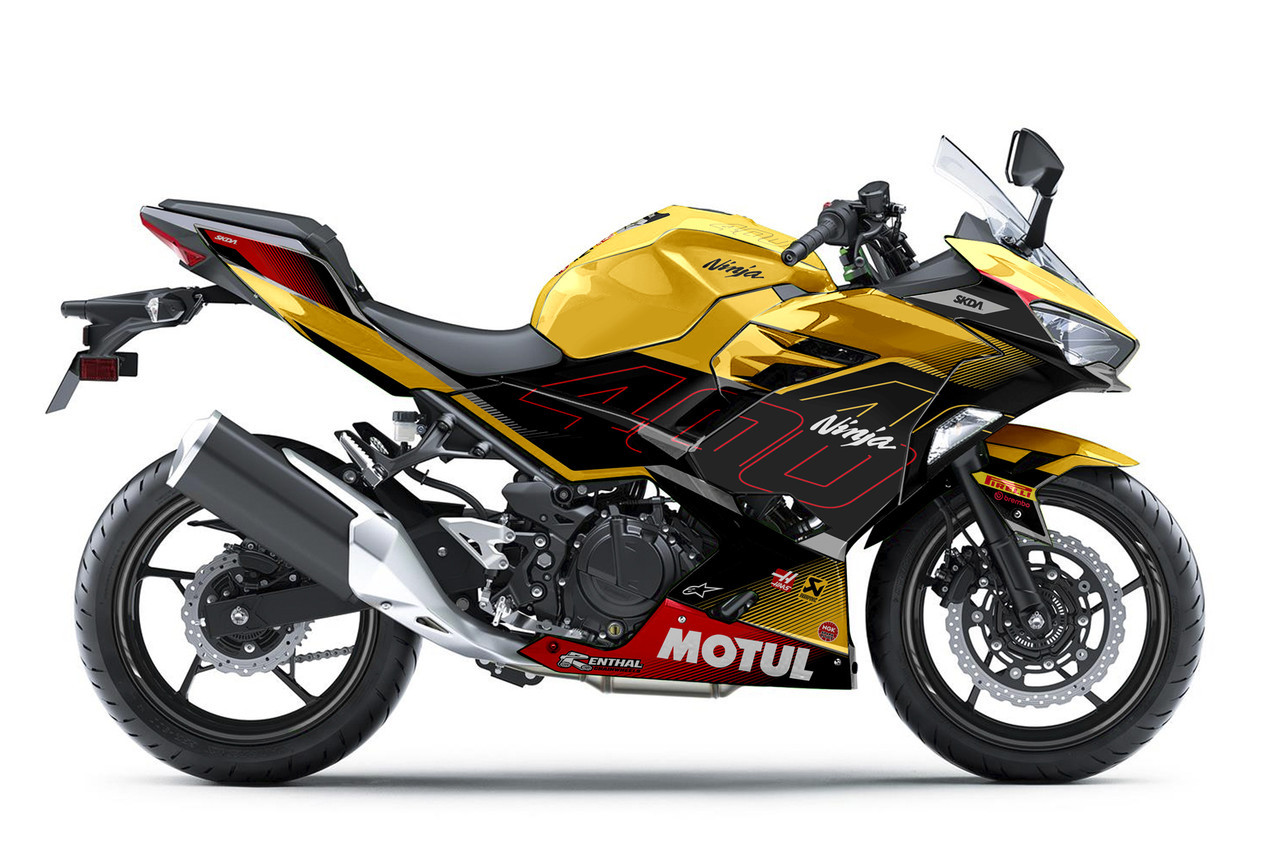 Kawasaki Ninja Graphics Kit - by SKDA