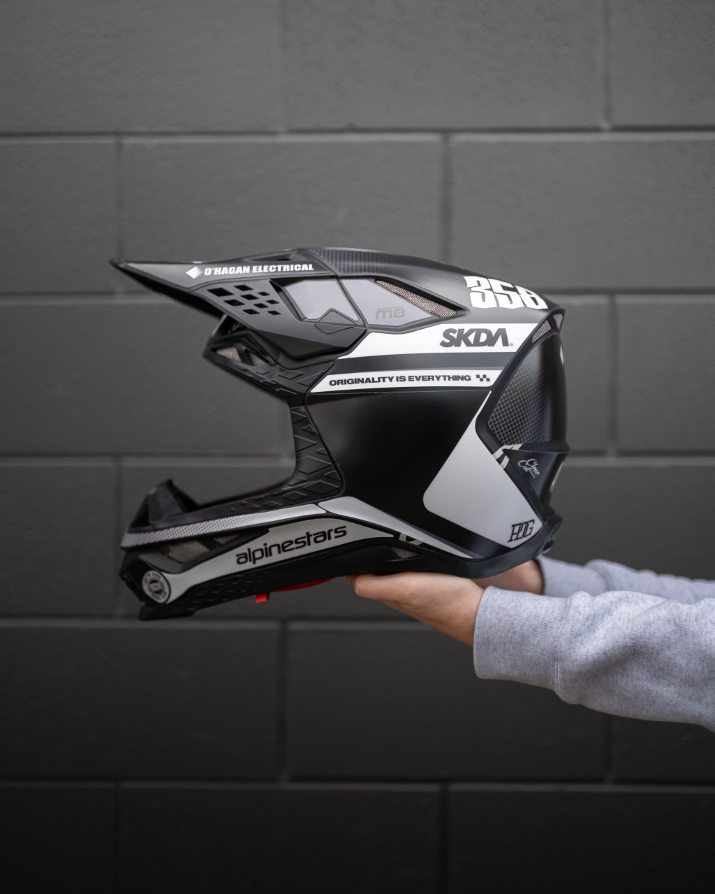 RAILS Alpinestars Helmet Graphics Kit - SKDA - AU Store