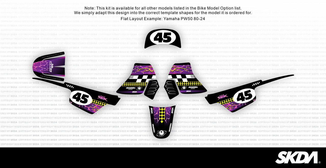 ROADKILL V2 PW Full Graphics Kit - SKDA - AU Store