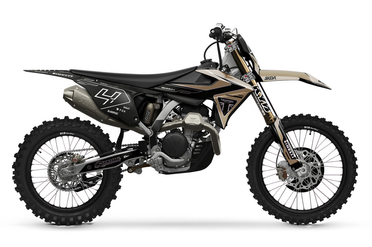 TRIBE CHROME Bronze Triumph TF Full Graphics Kit - SKDA - AU Store