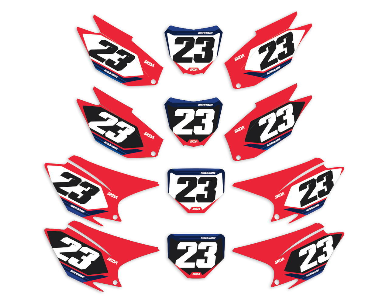 S11 Honda Number Plates (Origin) - SKDA - AU Store