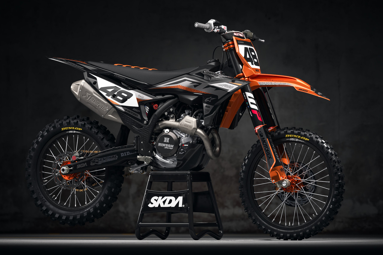 DIGIT CHROME KTM Full Graphics Kit - SKDA - AU Store