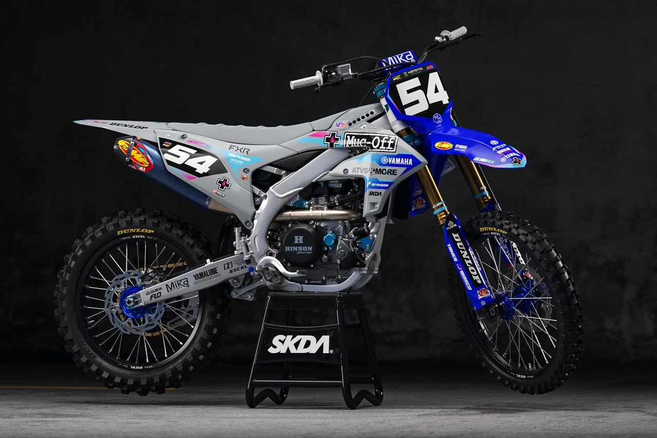 25 CLUBMX Grey YZF/WRF Full Graphics Kit - SKDA - AU Store