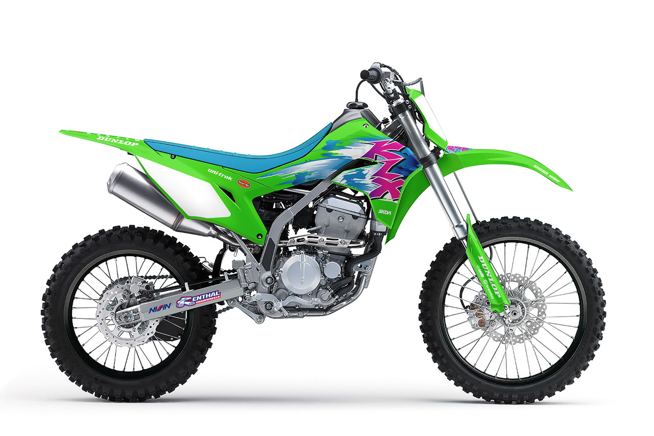 Kawasaki KLX/KDX Graphics Kit - by SKDA Moto Creative