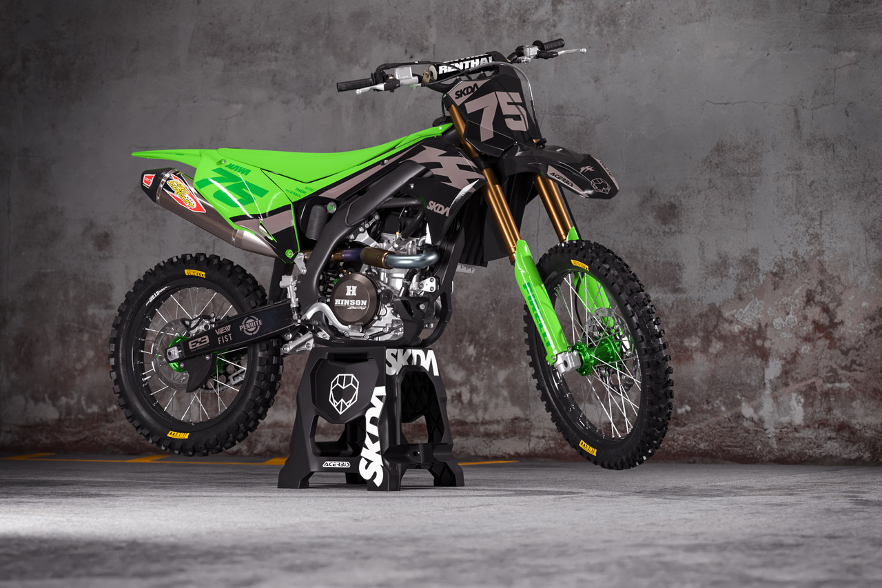 Kawasaki KXF Graphics Kit - by SK Designs Australia